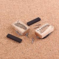 China Alnico 5 Maple Wood Guitar Pickup Mini Humbucker Pickup For Perfect Sound for sale