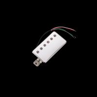 China Chrome Alnico 5 Mini Humbucker Pickup Double Coil  8~9kΩ Adjustable Screws Pole Pieces For LP Electric Guitar for sale
