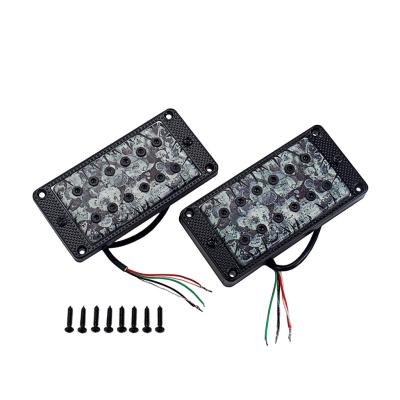 China Alnico 5 Humbucker Pickups Double Coil LP Electric Guitar Pickups Grey Color for sale