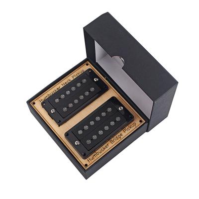 China 5 Magnet Alnico Humbucker Pickup Set N17.9K/B18.8K With Carbon Fiber Cover for sale