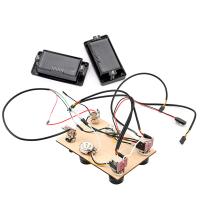 China Guitar Active Pickups Humbucker Pickup 9V battery power supply Black for sale