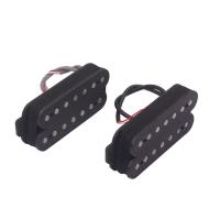 China Alnico V 7 Strings Humbucker pickups Double Coil Pickup set carbon steel Black Vintage electric guitar for sale