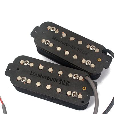 China Humbucker Pickups Alnico V 7 Strings Double Coil Pickup Set rosewood Vintage Electric Guitar for sale
