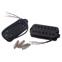 China 7 Strings Humbucker Pickup Double Coil Pickup Set Alnico V Hex Nut Adjustable Pole Pieces Electric Guitar for sale