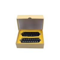 China Vintage Alnico 5 Humbucker Pickups Double Coil Pickup Set N13.8K/B16.6K Output 8 Strings With Screws for sale