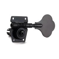 China 4R Black Bass Guitar Tuning Pegs Heads Knobs Tuners Open Frame for sale