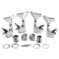 China 2R2L Chrome replacement tuning pegs for acoustic guitar 4 String Bass Guitar Accessories for sale