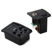 China 4 Band Bass Guitar Equalizer EQ Pickup For Acoustic Electric Guitars for sale