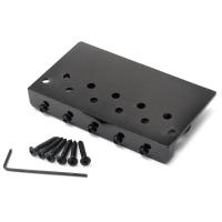 China 5 String Guitar Bridge Set Zinc Alloy Electric Bass Guitar Bridge With Wrench for sale