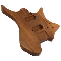 China Premium Wood Headless Guitar Body Unfinished  DIY Guitar Accessories Parts for sale