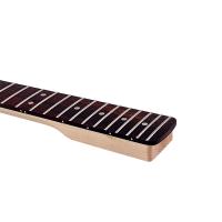 China Rosewood Guitar Neck High Glossy C Shape 6 Strings TL Electric Bass Neck for sale
