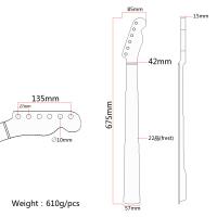 China Fingerboard Right Hand 22 Fret Guitar Neck Six String  For TL Guitar for sale