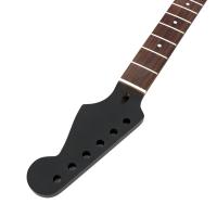 China Canada Maple Black Matte Finish ST Electric Guitar Neck 22 Frets for sale