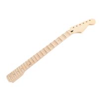 China Scalloped Fretboard 22 Fret Guitar Neck With Abalone Dots And Neck Inlay for sale