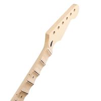 China Scalloped Fretboard 22 Fret Guitar Neck With Abalone Dots And Neck Inlay for sale