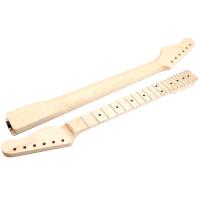 China Satin Finish Maple Wood Guitar Neck Six  String ST Electric Guitar Neck Replacement for sale