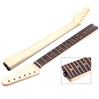 China professional 22 Fret Guitar Neck six string bass neck Rosewood Fingerboard Adjustable Truss Rod for sale