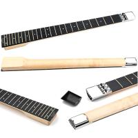 China Easy To Install 24 Fret Guitar Neck Headless Bass Neck 22.16 Inches Length for sale