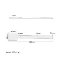 China 22 Frets Maple Wood Electric Bass Guitar Neck Musical Instruments Parts for sale