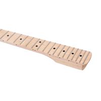 China 22 Frets Maple Wood Electric Bass Guitar Neck Musical Instruments Parts for sale