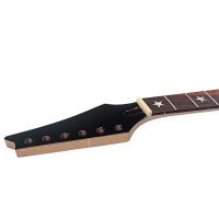 China Headstock Adjustment 24 Fret Electric Guitar Neck For IBZ Parts Replacement for sale