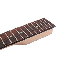 China Headstock Adjustment 24 Fret Electric Guitar Neck For IBZ Parts Replacement for sale
