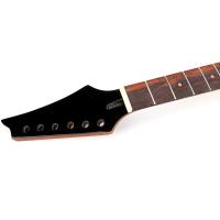 China Orange Dots Inlay Maple 24 Fret Bass Guitar Neck Satin Finished for sale