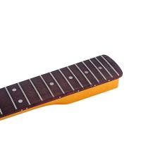 China Rosewood Fingerboard 22 Fret Bass Neck ST Guitar Neck High Gloss for sale