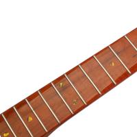 China Brown High Gloss  ST Electric Guitar Neck Tiger Flame Maple Fingerboard for sale