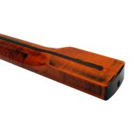 China Brown High Gloss  ST Electric Guitar Neck Tiger Flame Maple Fingerboard for sale