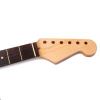 China 22 Frets Maple Wood Guitar Neck ST Electric Guitar Neck Satin Finish for sale