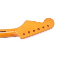China Maple Wood Rosewood Guitar Neck 6 String Guitar Neck Glossy Finish for sale