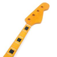 China Length 873MM 5 String Bass Guitar Neck Fingerboard 21 Frets Headstock Adjustment for sale