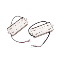 China Metal Cover 8 String Guitar Pickups Humbucker  7.5 KΩ With 5 Pvc Conductor for sale