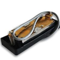 China Chrome Black Mini Humbucker Set For LP Style Mini Electric Guitar Bridge Neck Pickups With Screws for sale