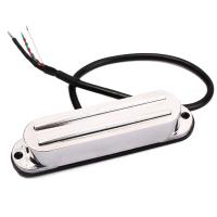 China Ceramic Single Coil Bass Pickup Dual Rails DC Resistance 9~10kΩ With Screws Springs for sale