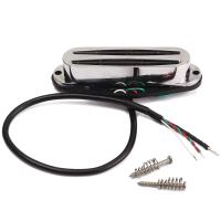 China Ceramic Single Coil Bass Pickup Dual Rails DC Resistance 9~10kΩ With Screws Springs for sale