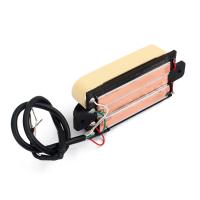China 2 Rail Hot Rail Humbucker Pickup ABS Cover DC Resistance 9KΩ/NM18 KΩ/B for sale