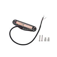 China Hot Rails Guitar Pickup Cream Noiseless Double Coil For Cigar Box Guitar for sale