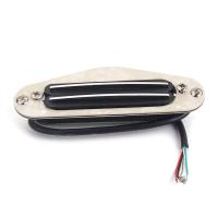 China Hot Rail Mini Humbucker Pickup Ceramic Chrome Yellow Pearl Pickup Ring N5.8K/B11.7K for sale