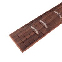 China 6.6mm Thickness 20 Fret Acoustic Guitar Fretboard With Birds Fretboard Markers for sale
