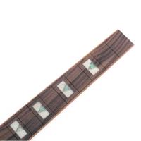 China Satin Finish Electric Guitar Fretboard With Square Triangle Shell Fret Markers for sale