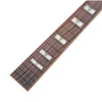 China Satin Finish Electric Guitar Fretboard With Square Triangle Shell Fret Markers for sale
