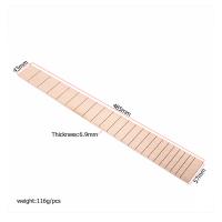 China Maple Wood Fretboard Replacement 485mm Fingerboard 22 Fret  Electrical Guitar Parts for sale