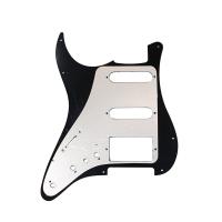 China SSH 3Ply 11Hole Electric Guitar Pickguard Scratch Plate For FD ST Electric Guitars Pickguards Guitar Accessories Parts for sale