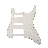 China 3Ply SSH Electric Guitar Pickguard Scratch Plate And Back Plate Set For American ST Style Electric Guitar for sale