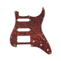 China 3Ply SSH Electric Guitar Pickguard Scratch Plate And Back Plate Set For American ST Style Electric Guitar for sale