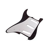 China Rosewood Guitar Pickguard SSS Scratch Plate Bauhinia Pattern 11Hole For Stratocasters Electric Guitars for sale