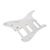 China Multicolor Electric Guitar Pickguard 3 Ply 11 Holes Scratch Plate For Standard FD ST Guitar Accessories for sale