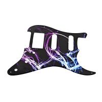 China Multicolor Electric Guitar Pickguard 3 Ply 11 Holes Scratch Plate For Standard FD ST Guitar Accessories for sale